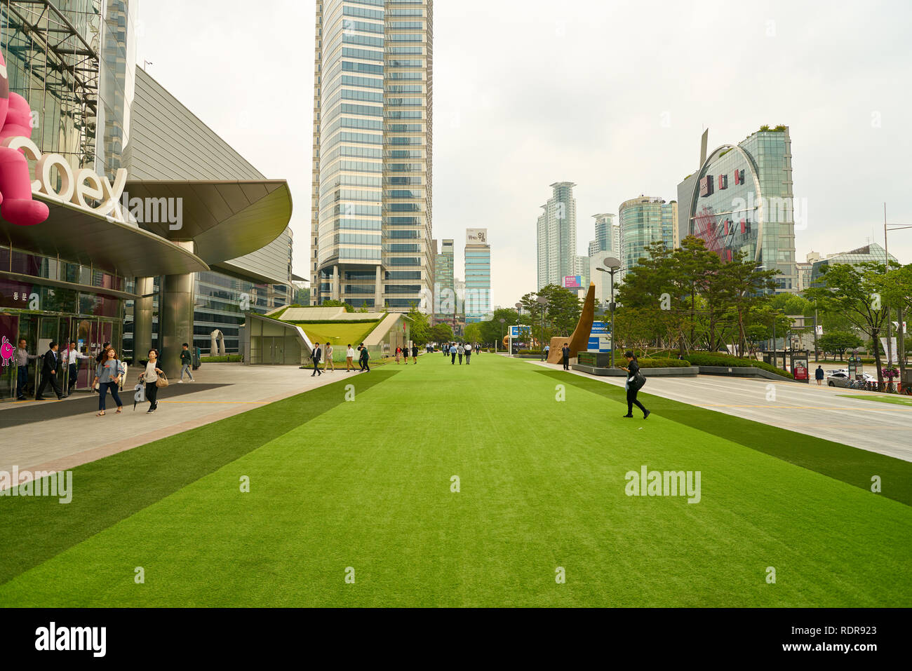 SEOUL, SOUTH KOREA - CIRCA MAY, 2017: Seoul urban landscape. Seoul ...