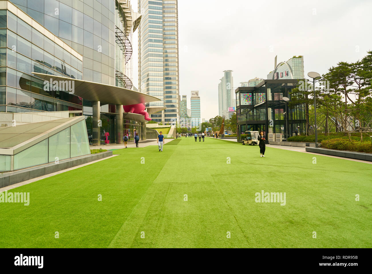 SEOUL, SOUTH KOREA - CIRCA MAY, 2017: Seoul urban landscape. Seoul ...