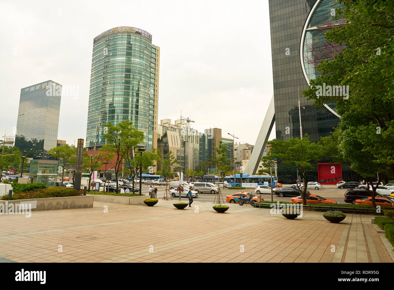SEOUL, SOUTH KOREA - CIRCA MAY, 2017: Seoul urban landscape. Seoul ...
