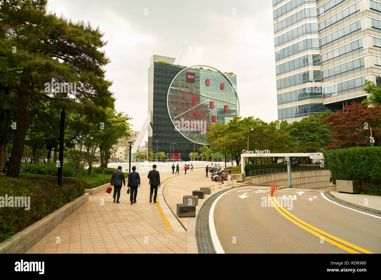 SEOUL, SOUTH KOREA - CIRCA MAY, 2017: Seoul urban landscape. Seoul ...