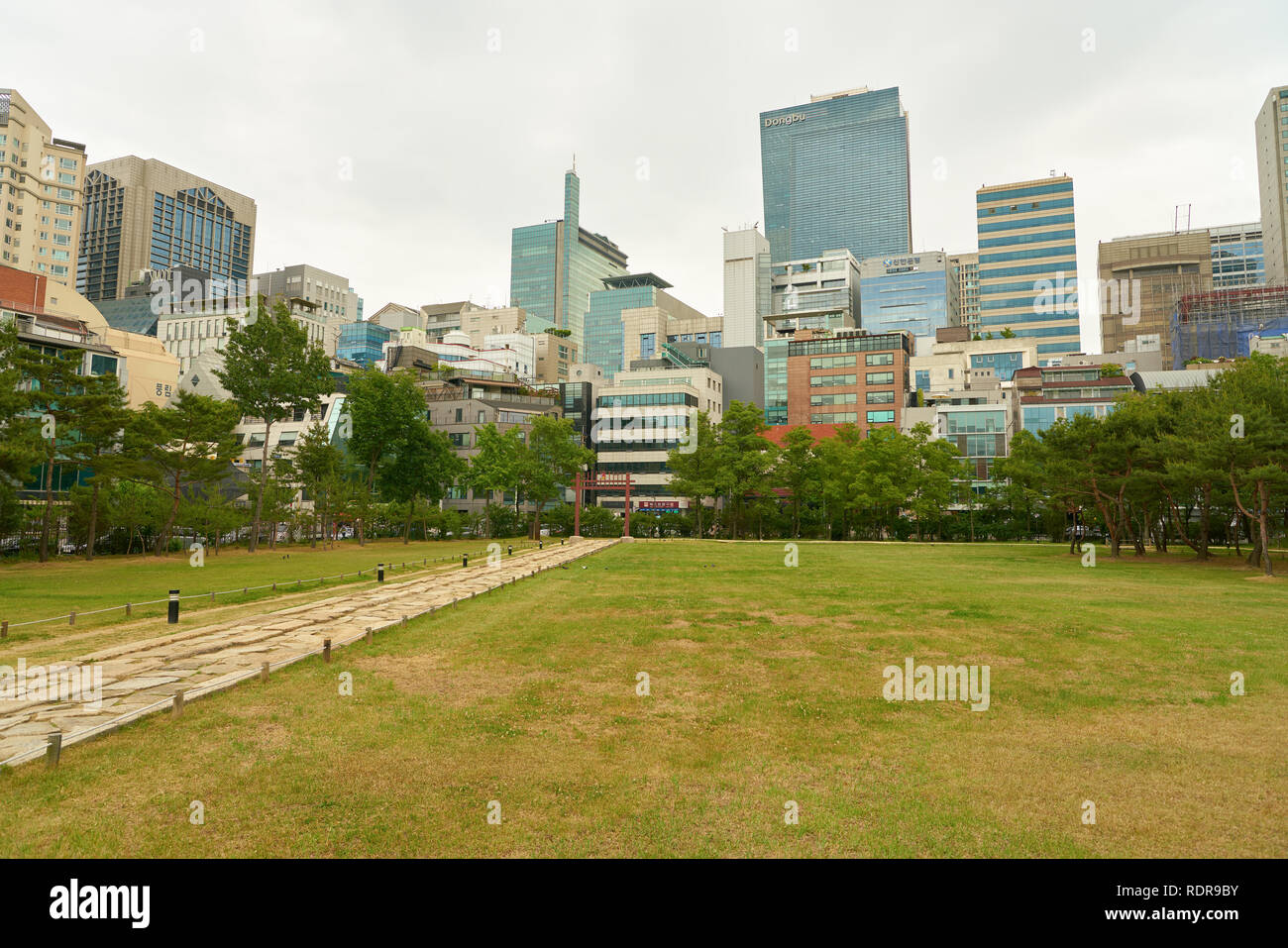 SEOUL, SOUTH KOREA - CIRCA MAY, 2017: Seoul urban landscape. Seoul ...