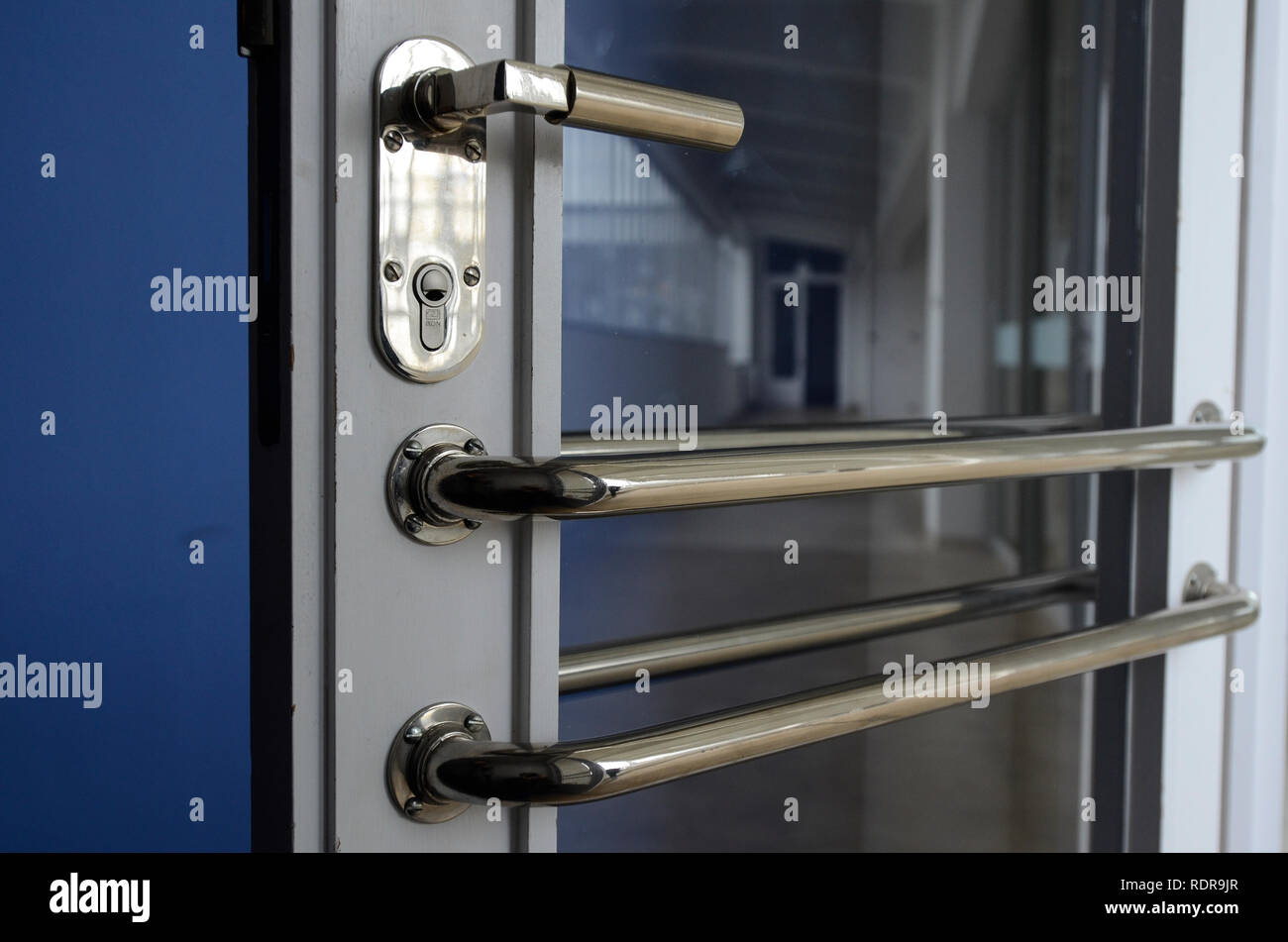 GERMANY, Dessau - Rosslau, famous Bauhaus, built 1925 - 1926 according ...