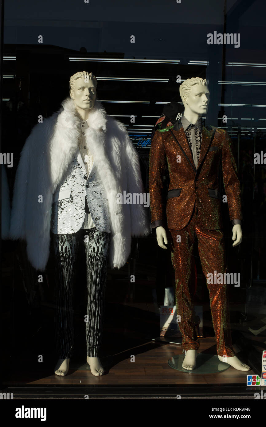 Manikins, Shop Window, Melrose Avenue, Los Angeles, California, United ...