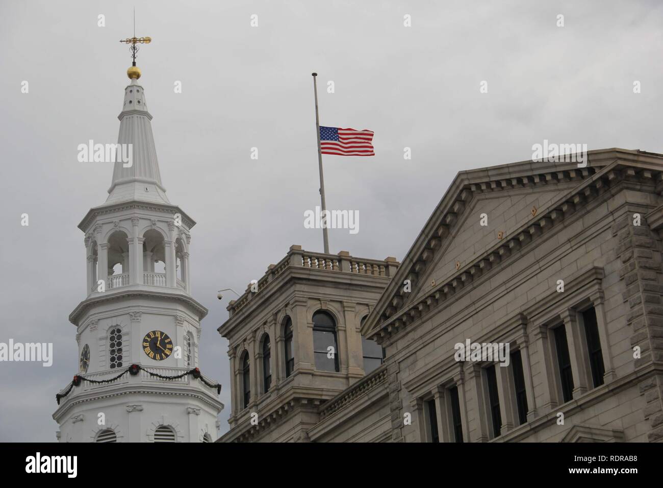 A historical shot of some of the historical buildings in Charleston, SC ...
