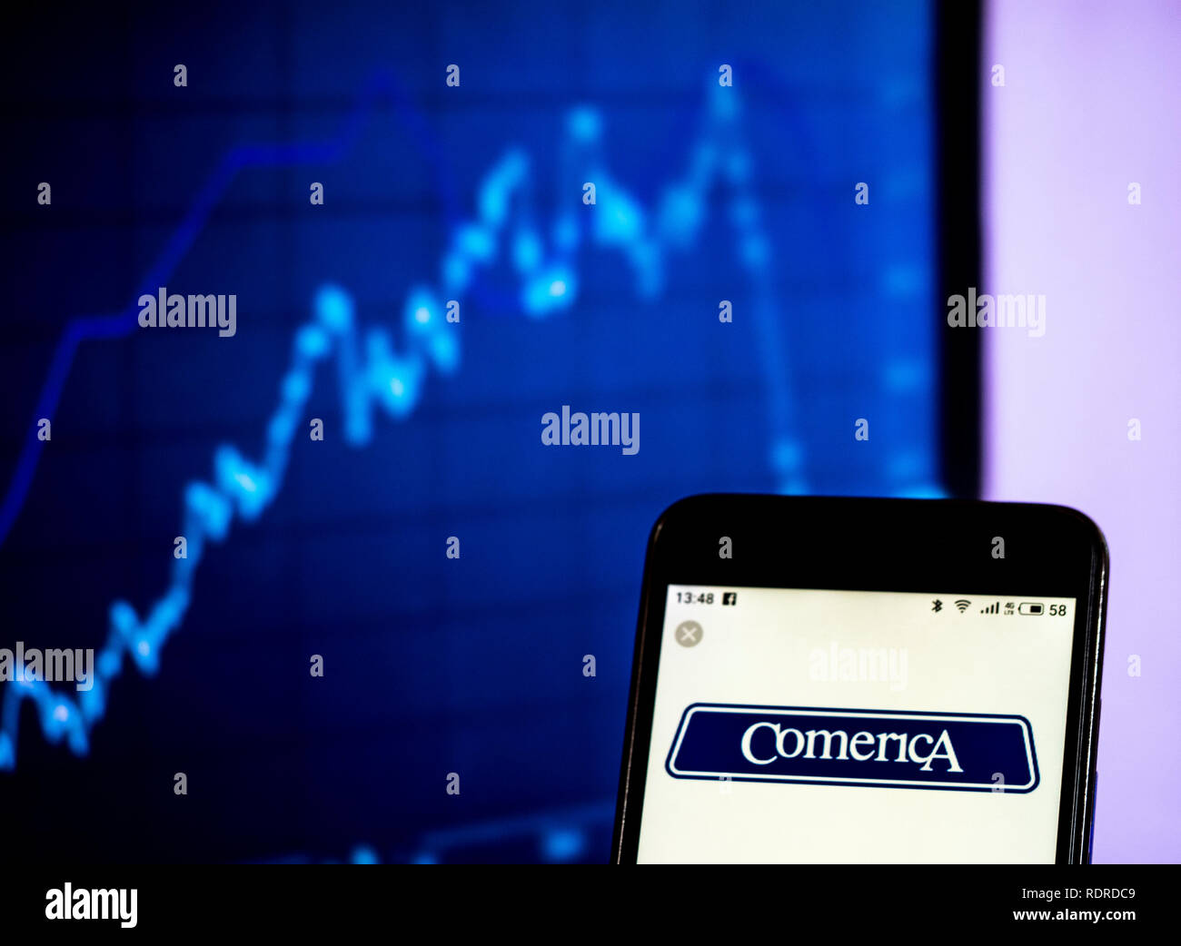 Comerica logo hi-res stock photography and images - Alamy