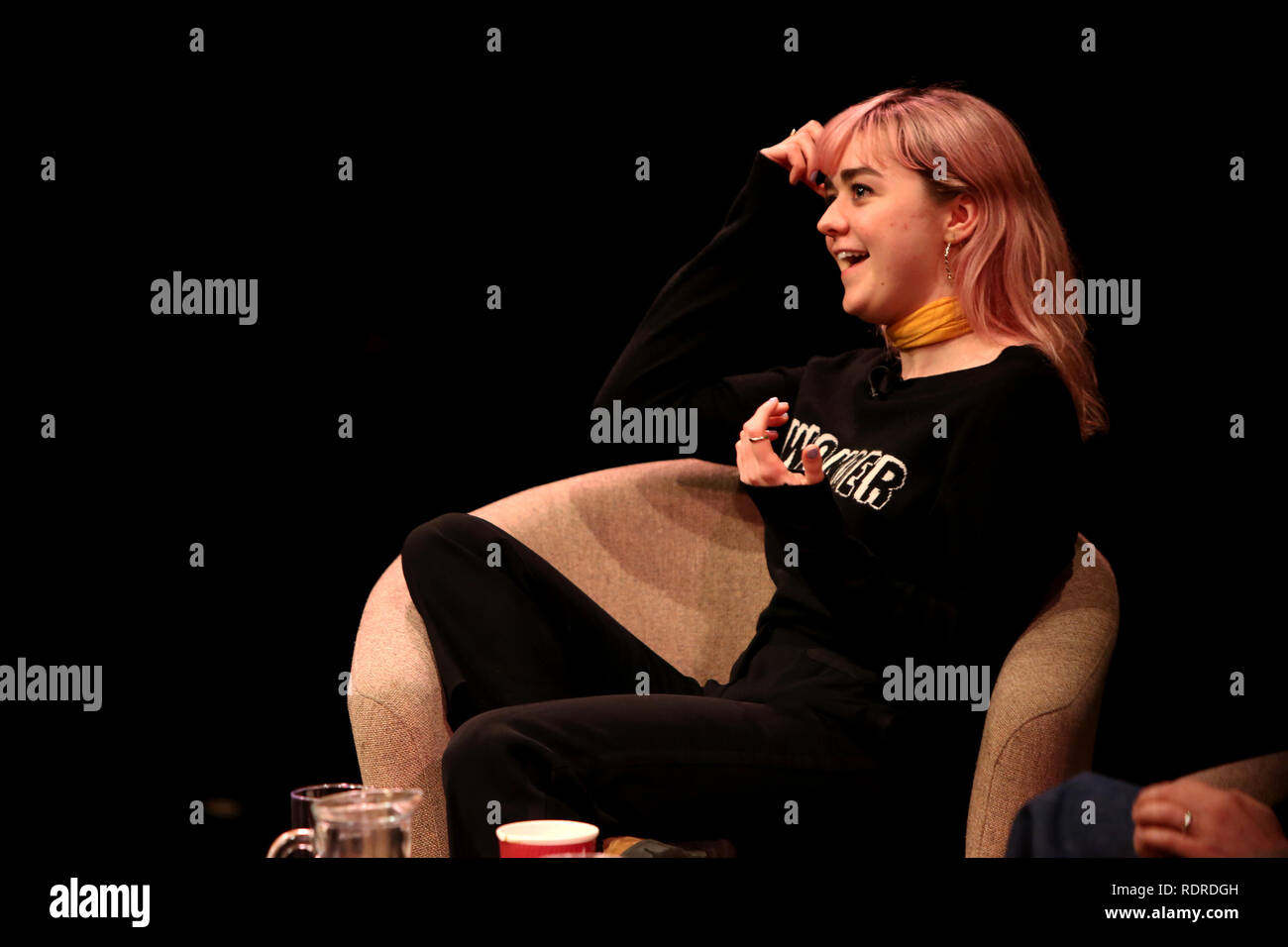 British actor and Game of Thrones star Maisie Williams pictured ...