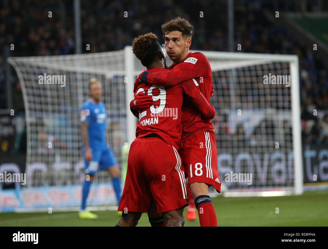 Sinsheim, Deutschland. 18th Jan, 2019. firo: 18.01.2019, football, 1 ...