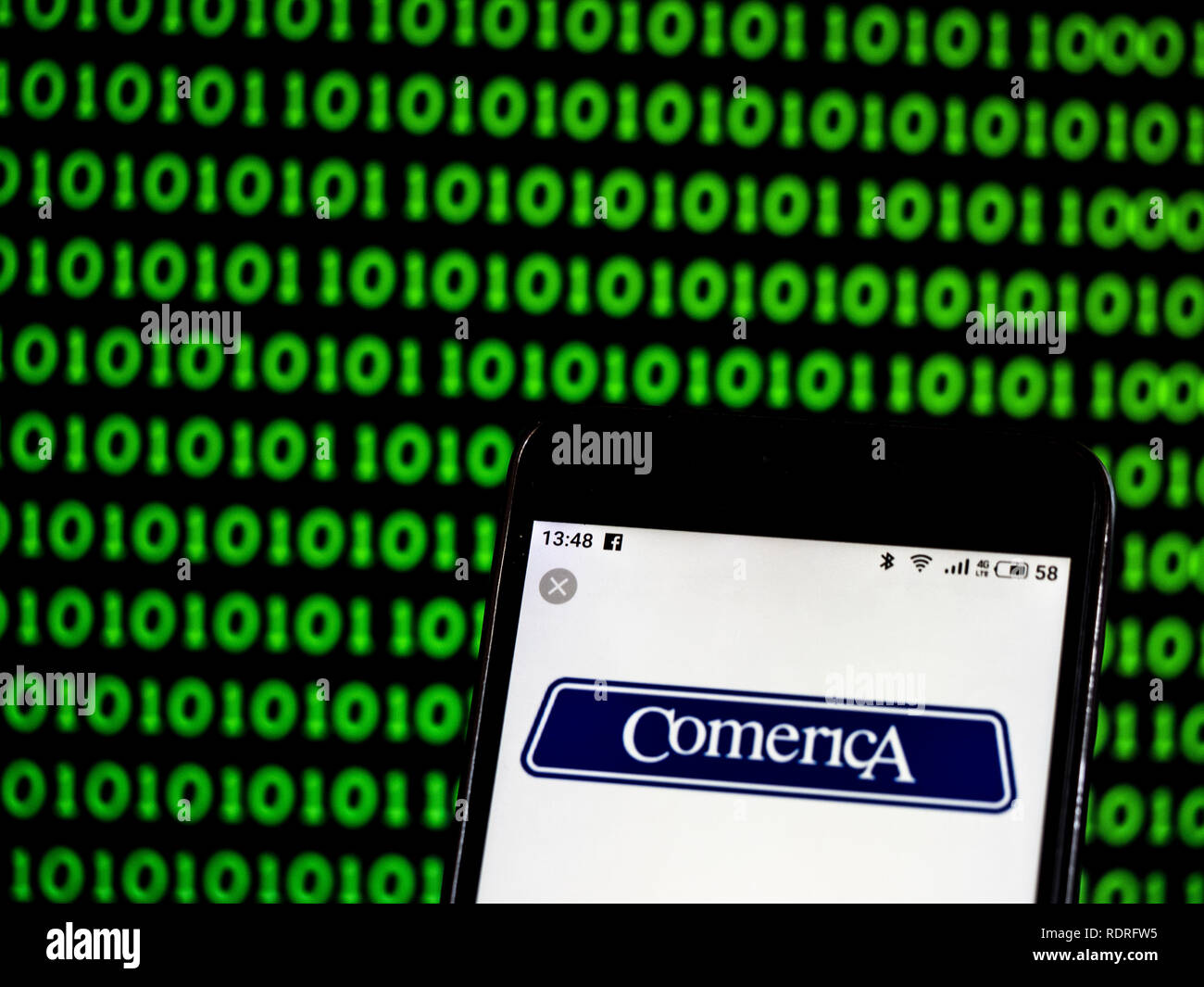 Comerica logo hi-res stock photography and images - Alamy