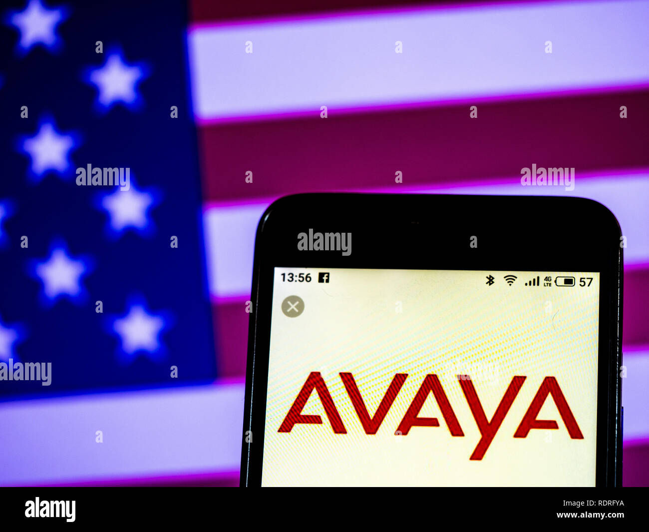 Avaya sign hi-res stock photography and images - Alamy