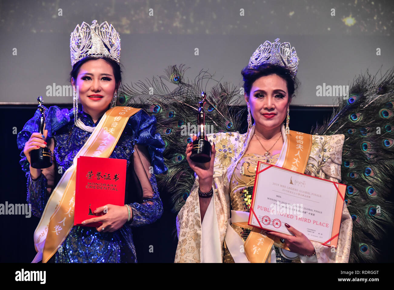 O2 Indigo, London, UK. 18 January 2019. Mrs Legend Global 2019. An ...
