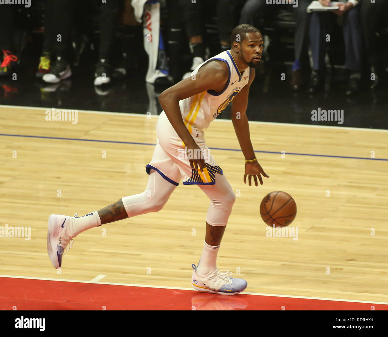 Los Angeles, CA, USA. 18th Jan, 2019. Golden State Warriors forward ...