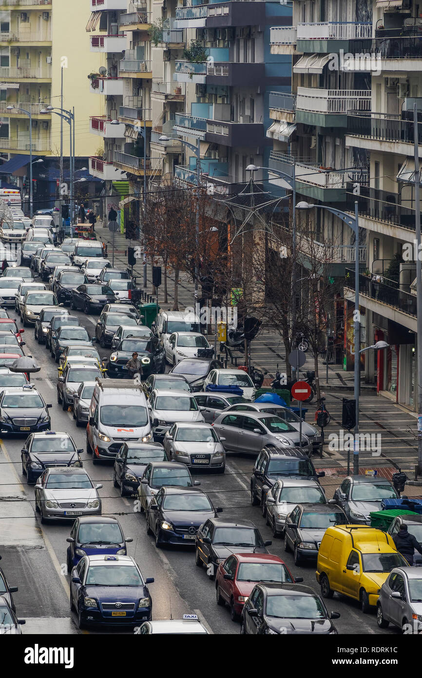 Thessaloniki traffic jam hi-res stock photography and images - Alamy
