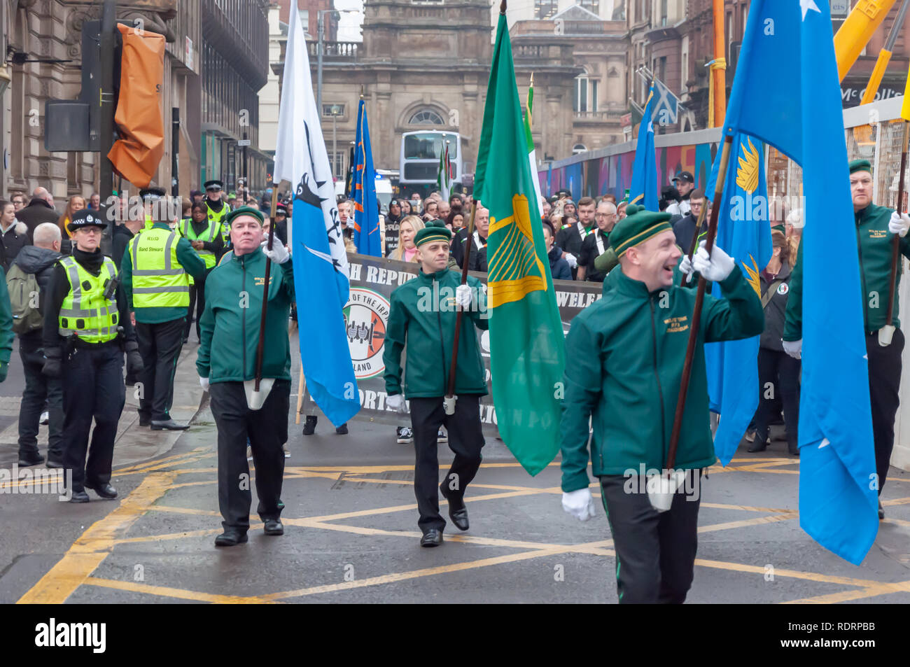 Republican march glasgow hi-res stock photography and images - Alamy