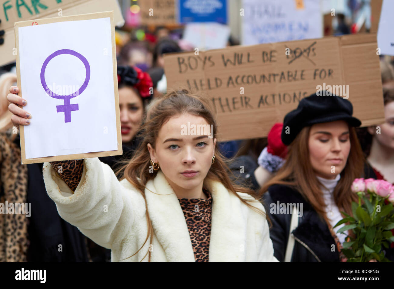 Feminsim protest hi-res stock photography and images - Alamy