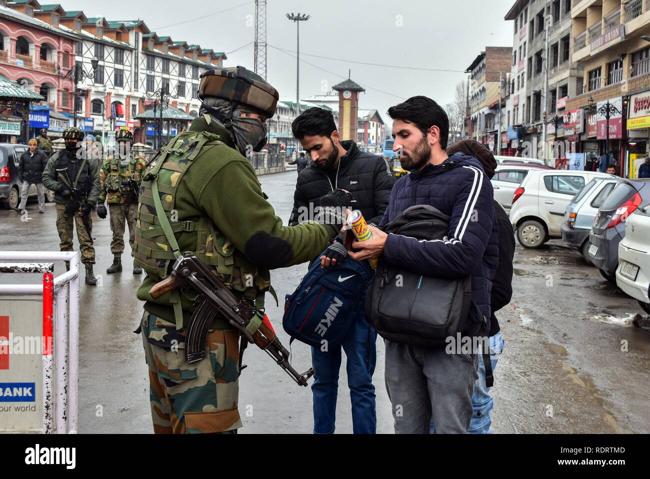 Frisking Operation High Resolution Stock Photography and Images - Alamy