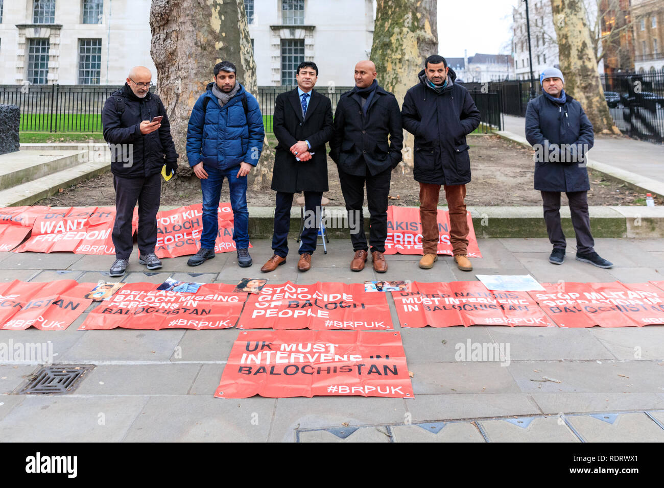 Westminster, London, 19th Jan 2019. Activists in support of the 'Free ...