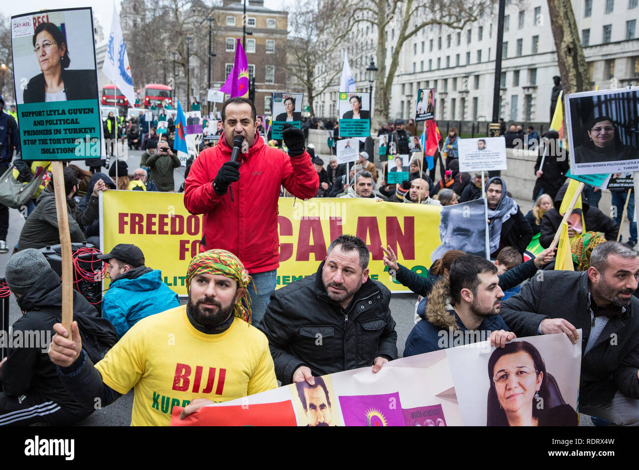 Kurds London Protest High Resolution Stock Photography and Images - Alamy