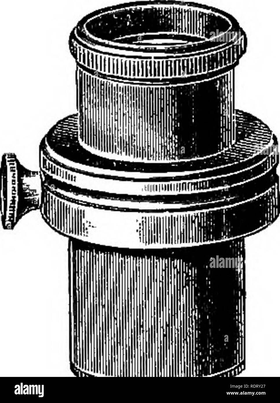 . The microscope; a simple handbook. Microscopes. Baled micrometer ...