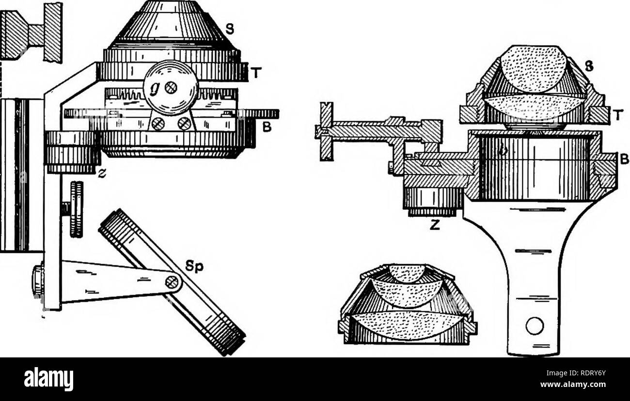 Light in microscope objective Black and White Stock Photos & Images - Alamy