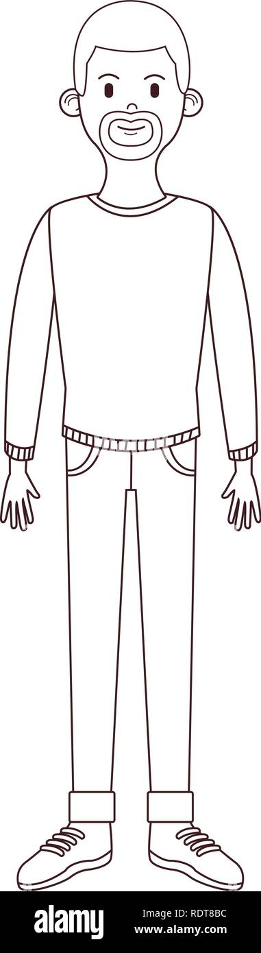 young man body cartoon Stock Vector Image & Art - Alamy