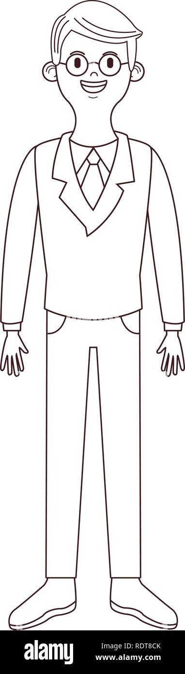 young man body cartoon Stock Vector Image & Art - Alamy