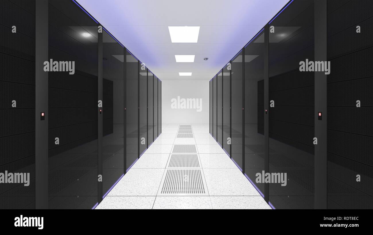 Server rack black hi-res stock photography and images - Alamy