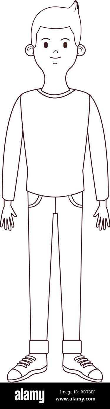 Young black body positive Stock Vector Images - Alamy