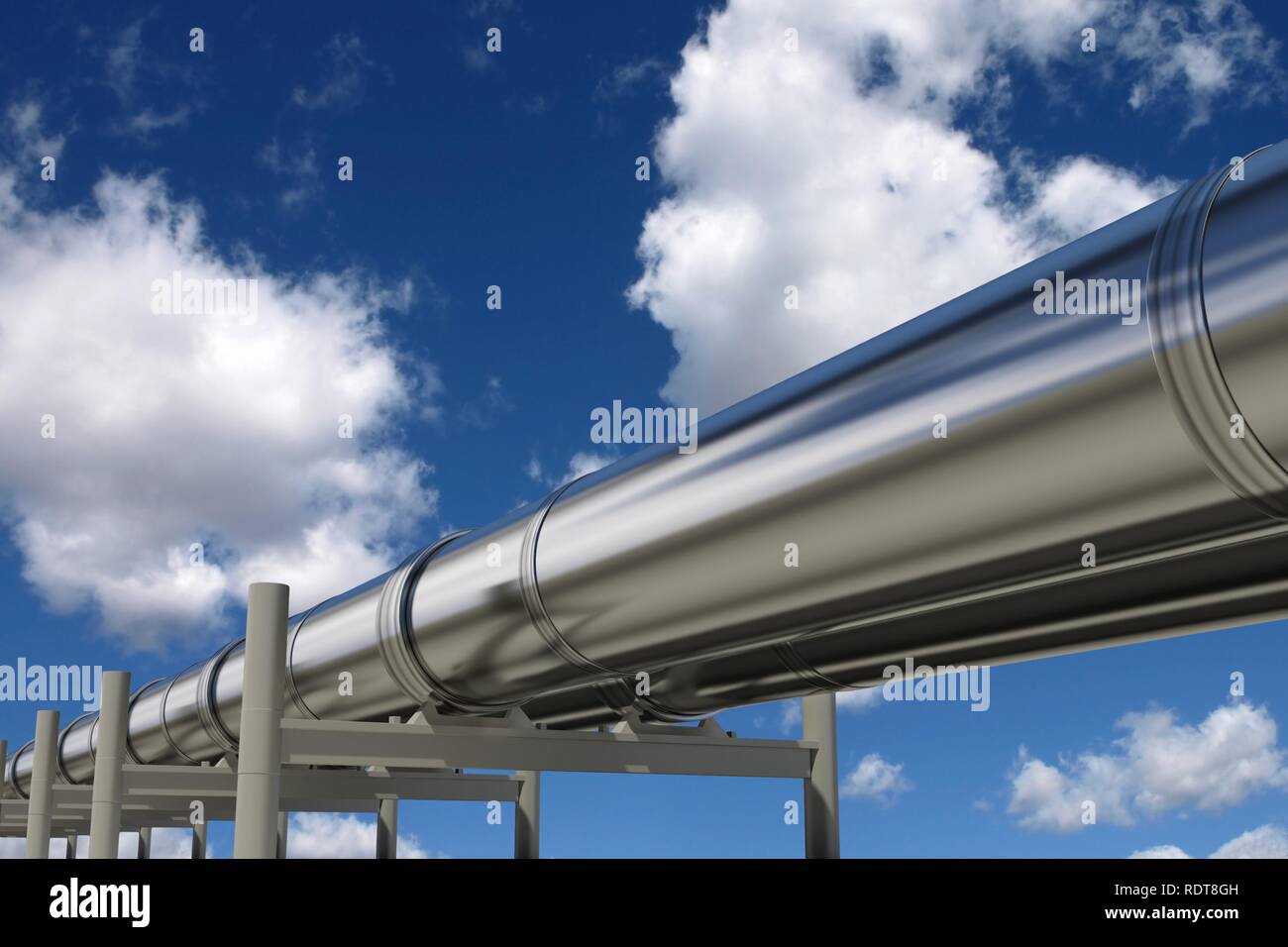 Pipe line desert hi-res stock photography and images - Alamy