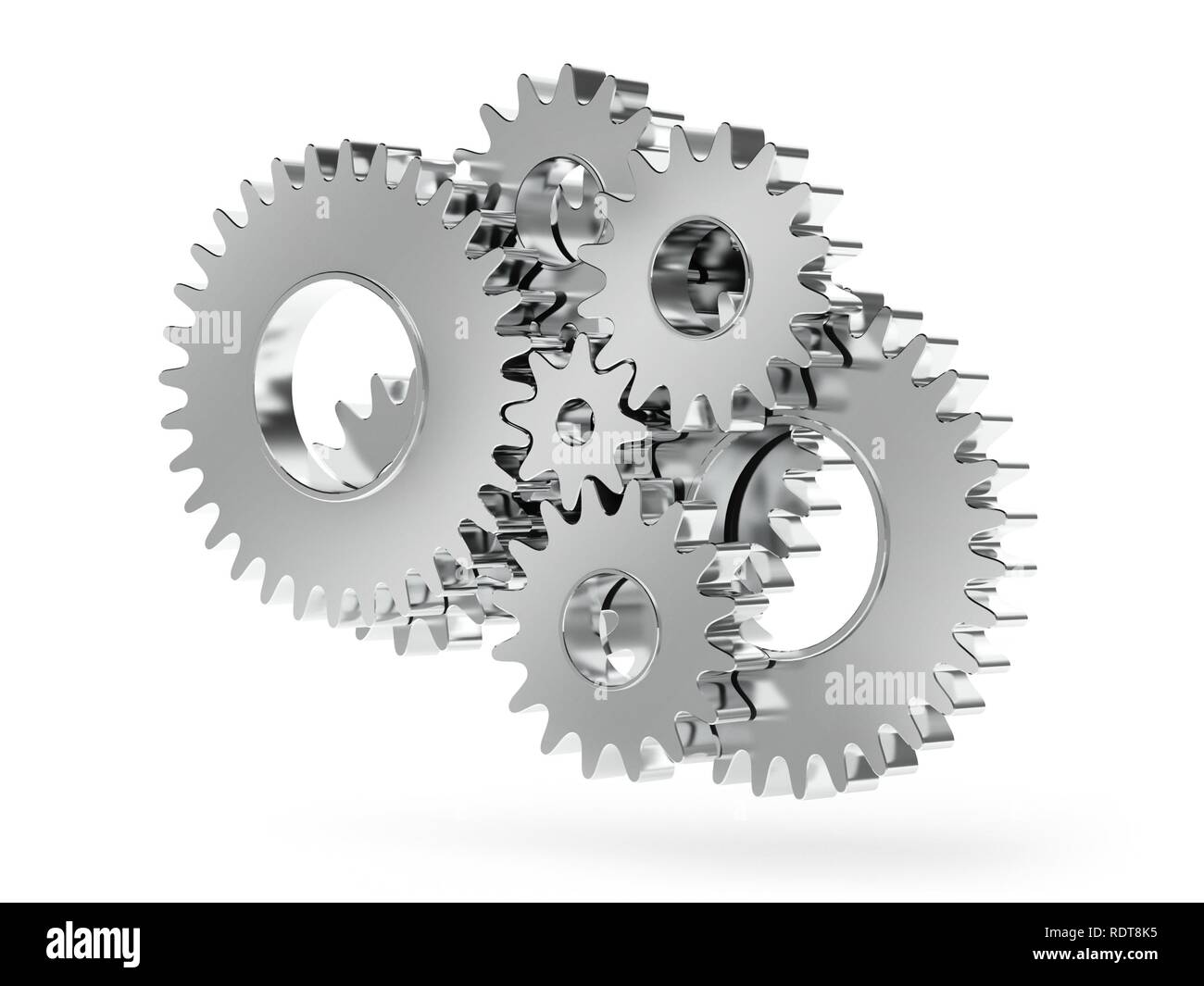 Gears 3d isolated hi-res stock photography and images - Alamy