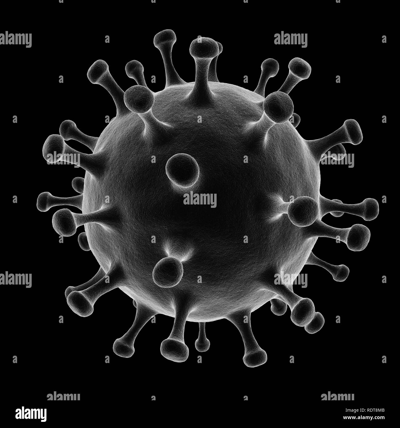 Cancer cell white background hi-res stock photography and images - Alamy