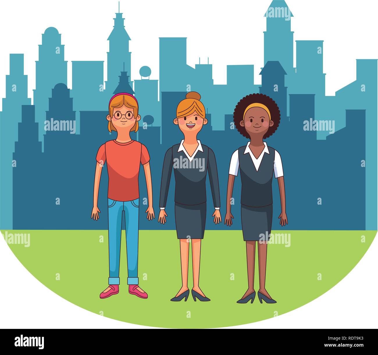 group of friends cartoon Stock Vector Image & Art - Alamy