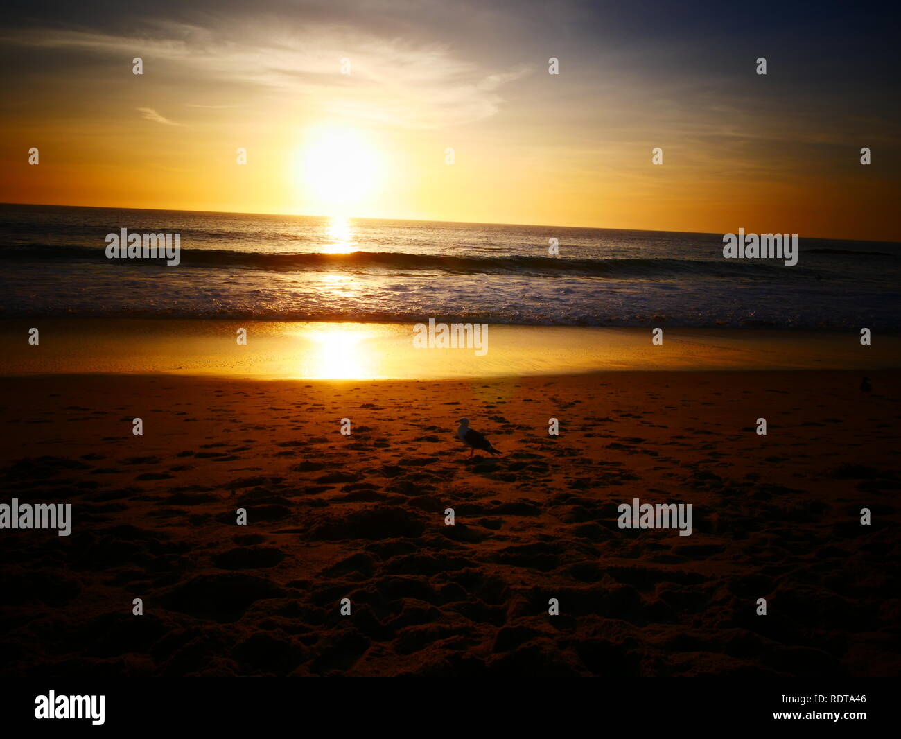 Retro dark sunset corners Stock Photo - Alamy