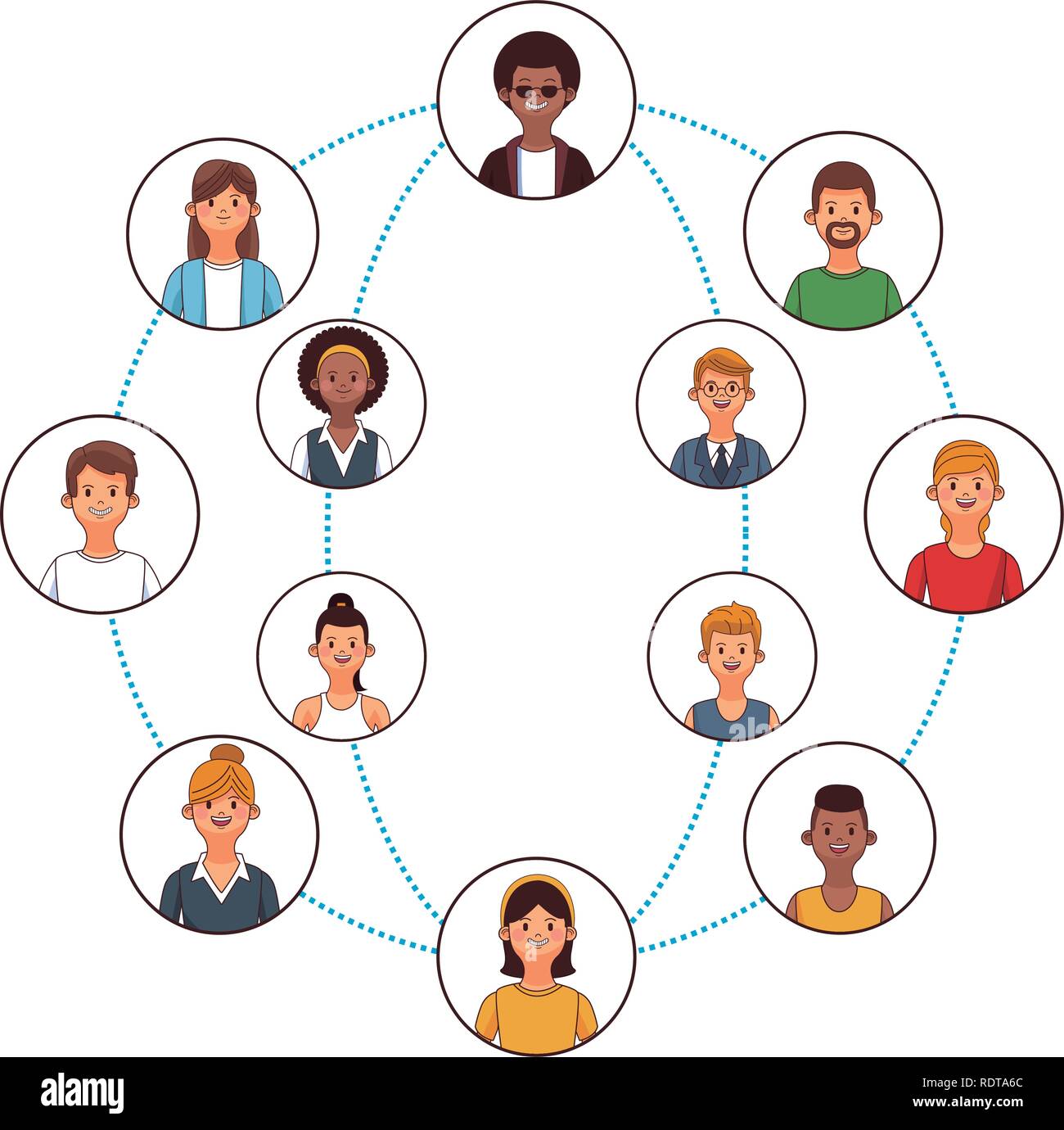 Team mart Stock Vector Images - Alamy