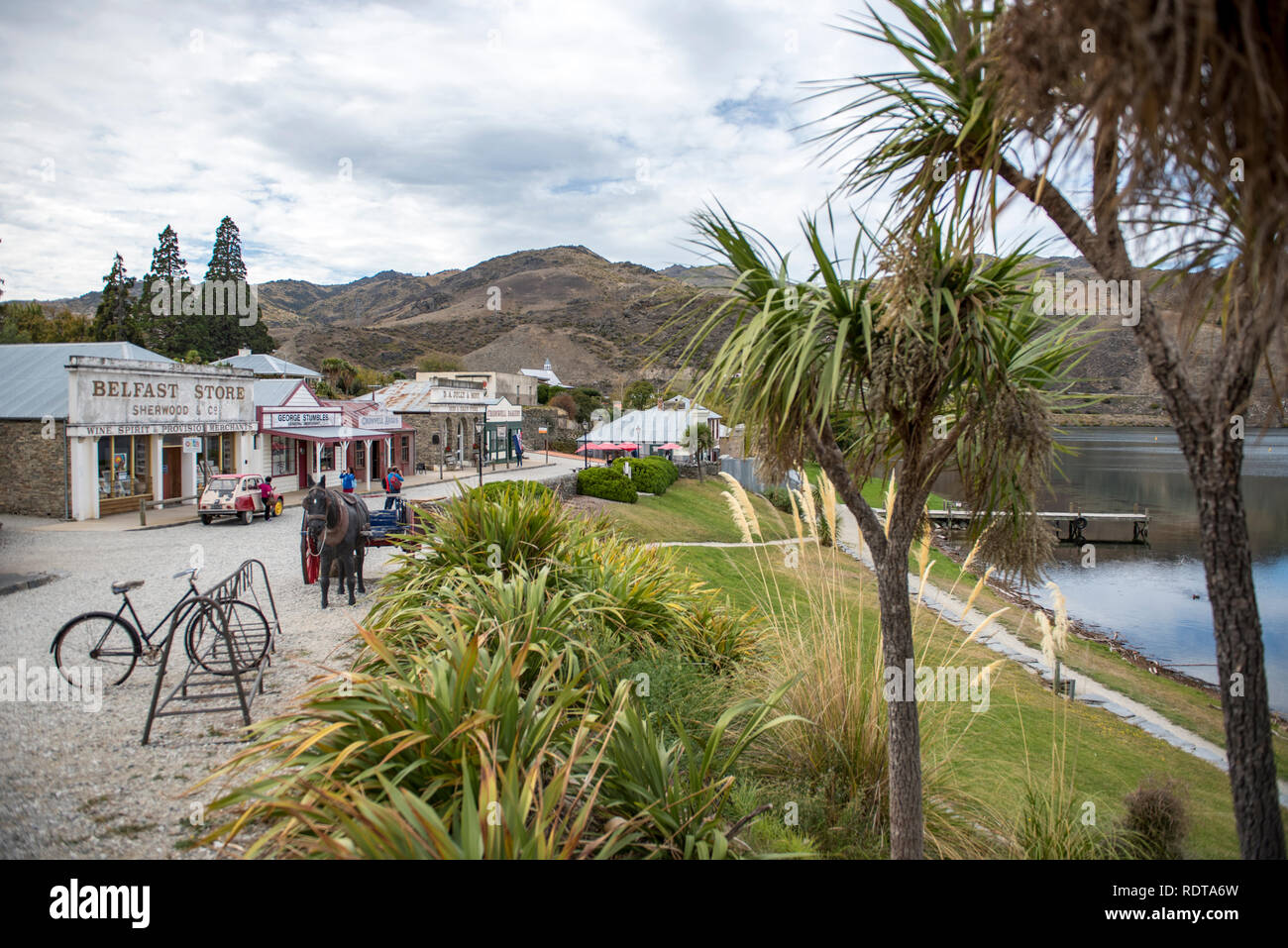 Old cromwell town cromwell otago hi-res stock photography and images ...