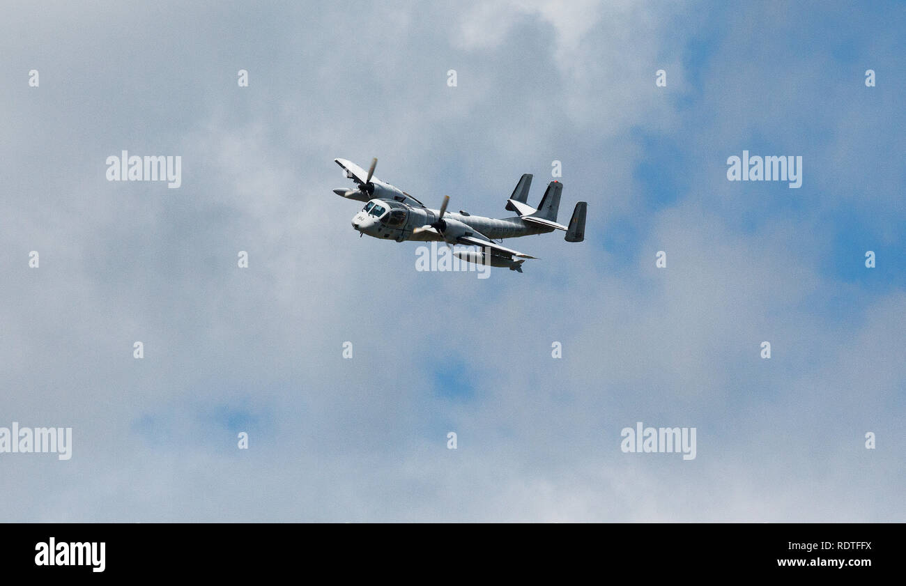 Grumman OV-1 Mohawk a twin turboprop US Army observation and ...