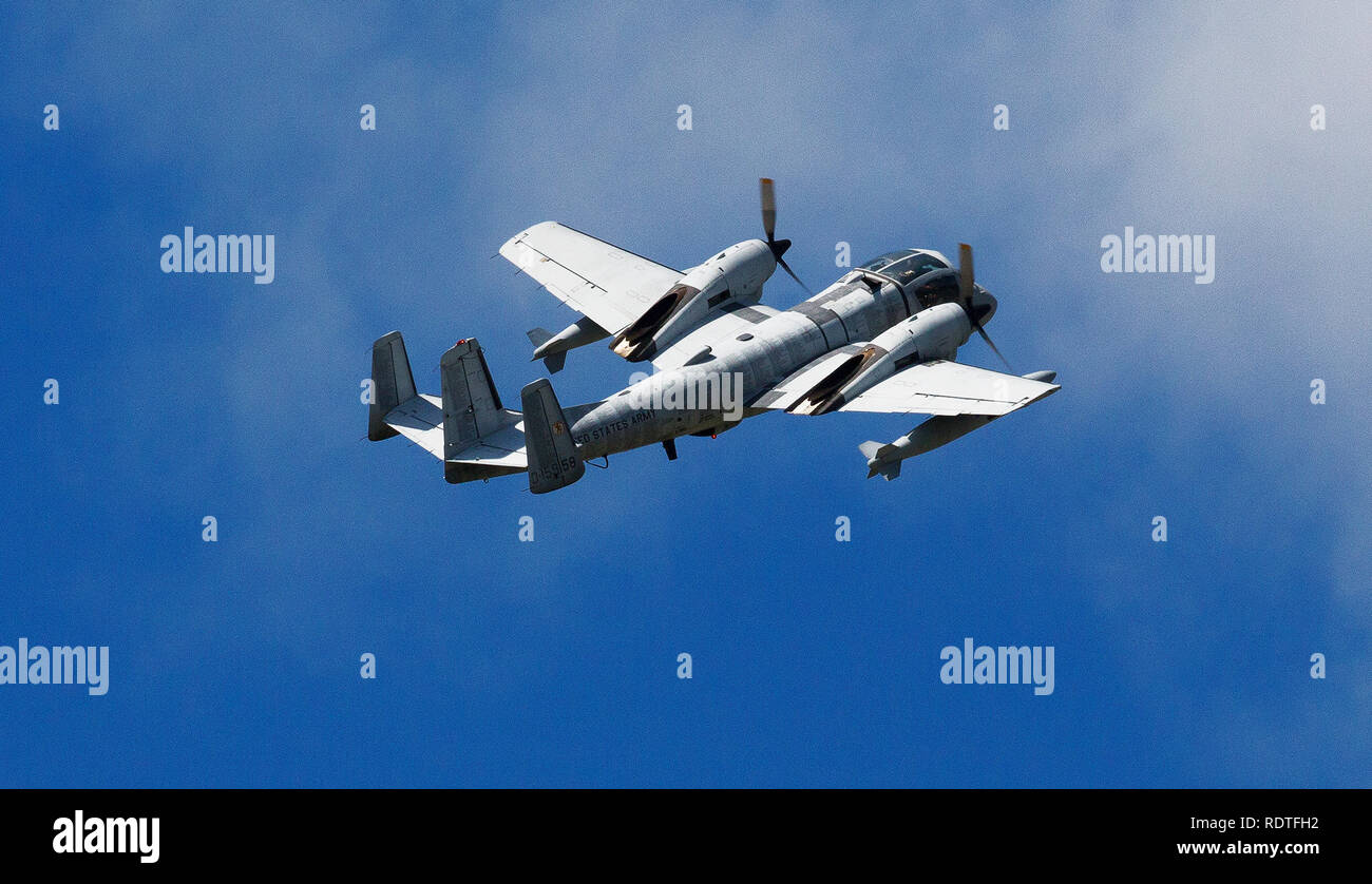 Grumman OV-1 Mohawk a twin turboprop US Army observation and ...