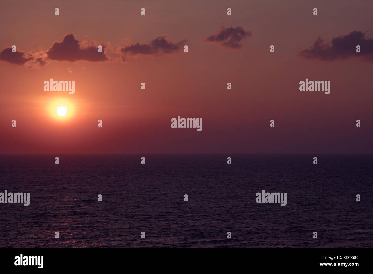 Scenic orange sunset sky background, scenic orange sunrise, relaxing ...