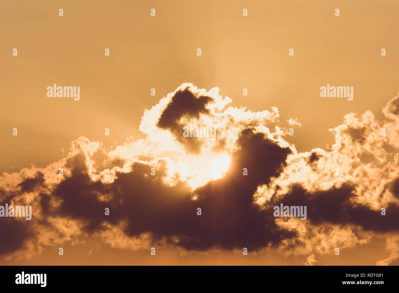 Beautiful sunrise or sunset sky and cloud, scenic orange sunrise ...