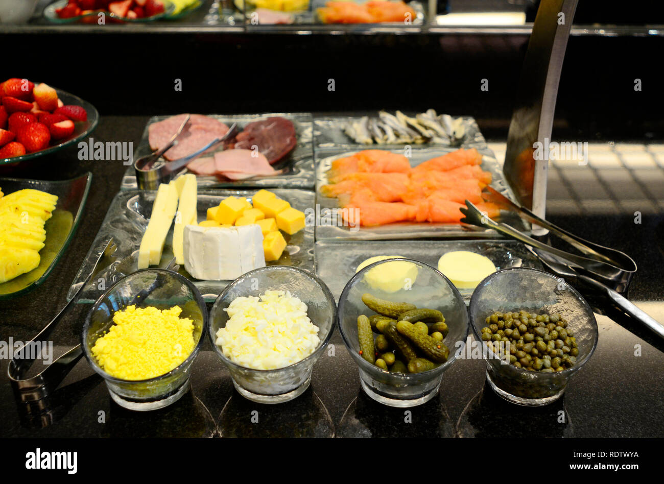 Continental breakfast buffet hi-res stock photography and images - Alamy