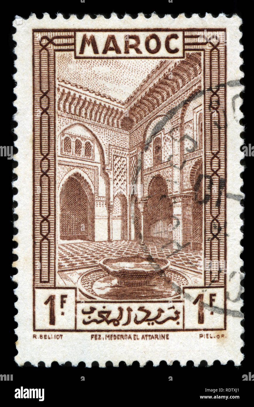 Postage stamp morocco hi-res stock photography and images - Alamy