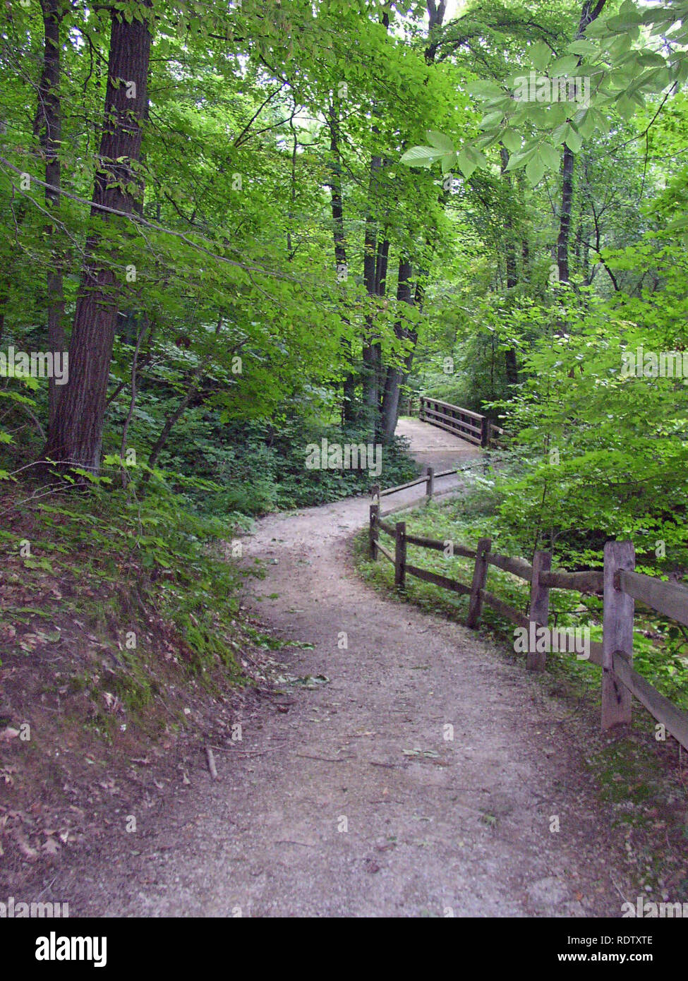 Slate Run Metropark Trail, Ohio Stock Photo - Alamy