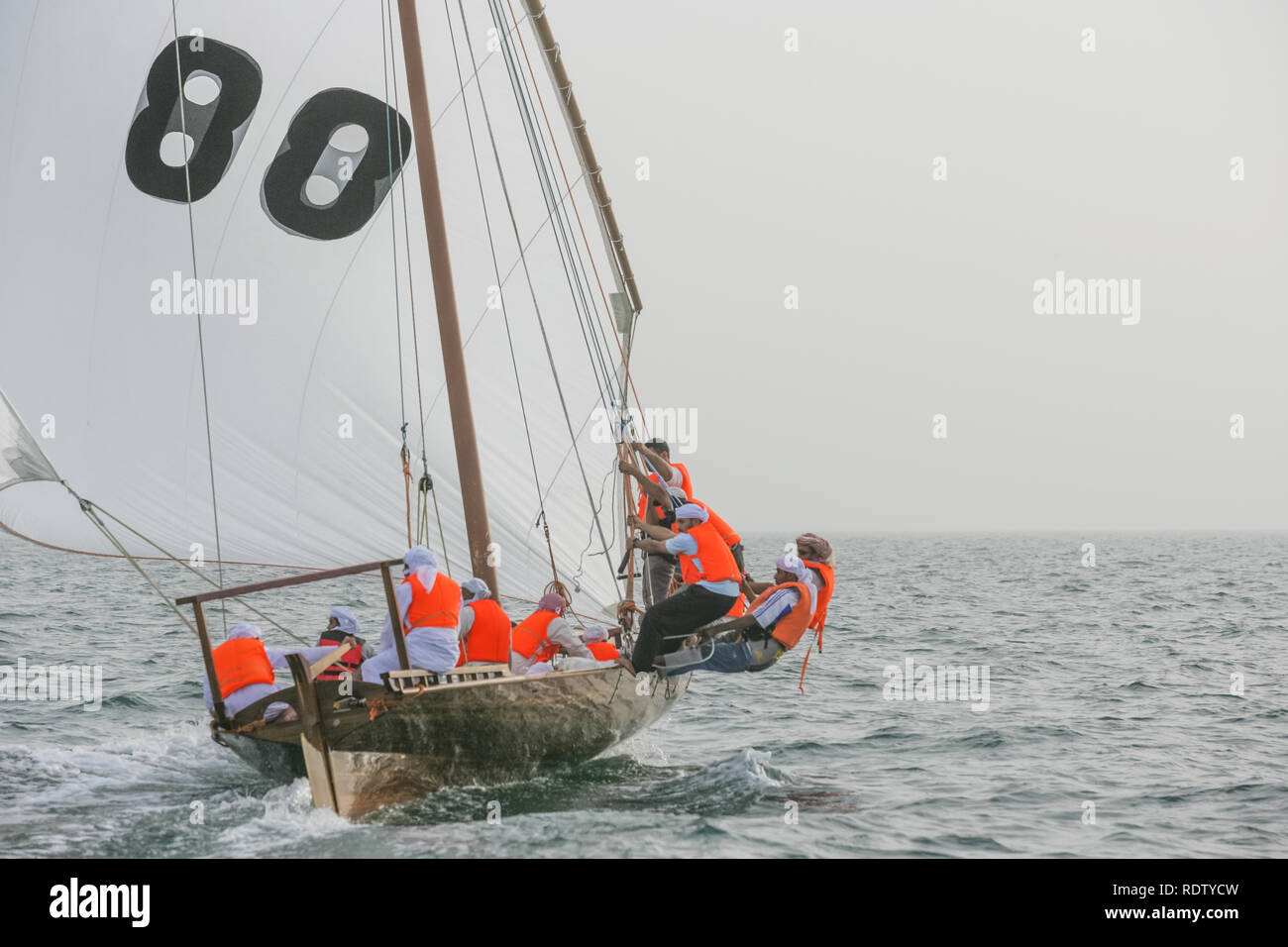Racing dhow hi-res stock photography and images - Alamy
