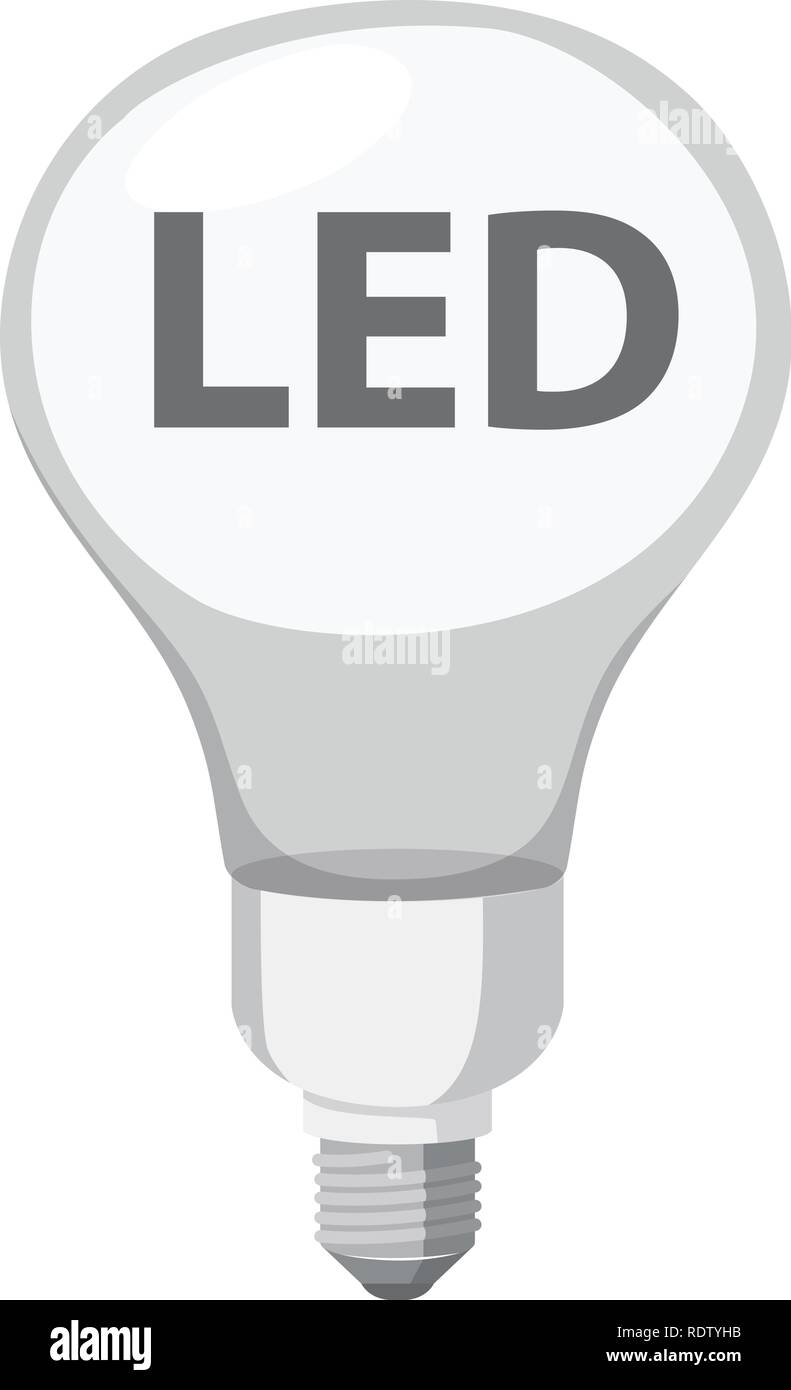An led light bulb illustration Stock Vector Image & Art - Alamy