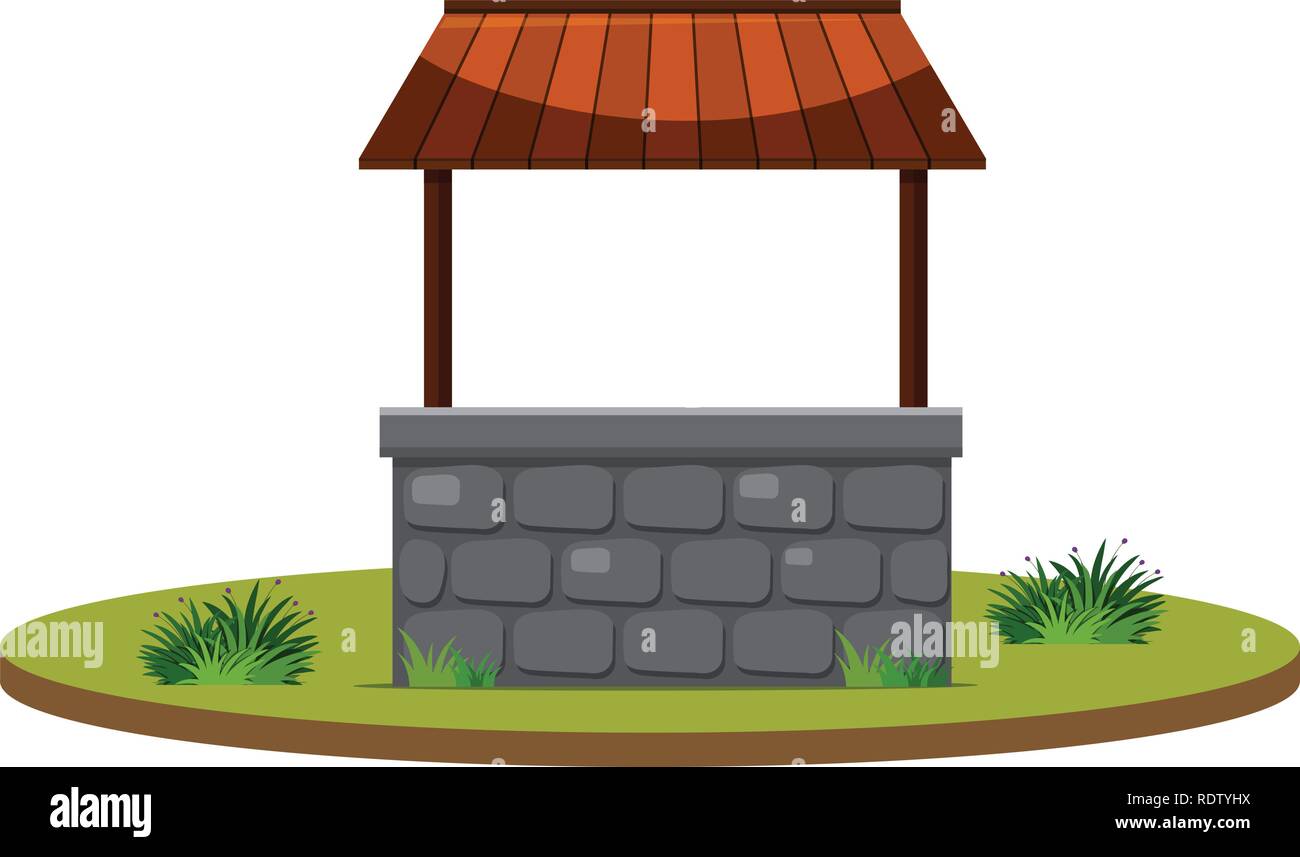 Isolated well on white background illustration Stock Vector Image & Art ...