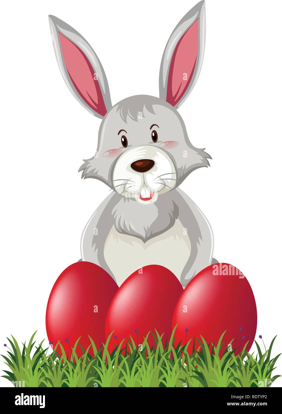 Picture of easter bunny Stock Vector Images - Alamy