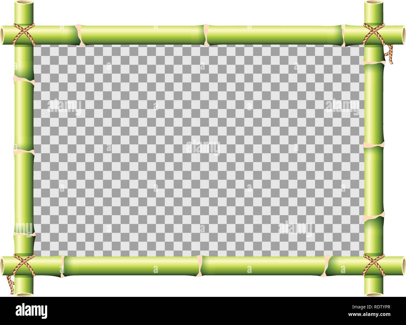 A wooden frame transparent background illustration Stock Vector Image ...