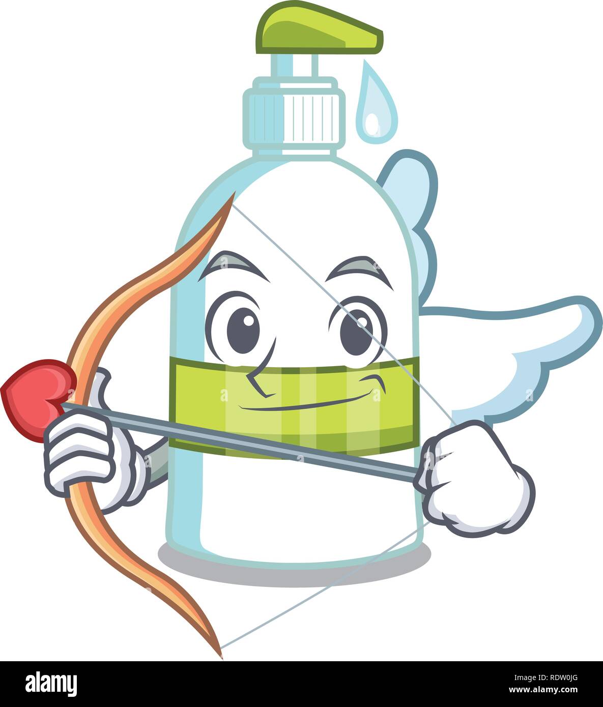 Cupid liquid soap in the character bottles Stock Vector Image & Art - Alamy