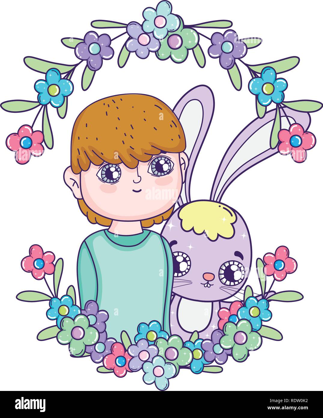 Pure rabbit Stock Vector Images - Alamy