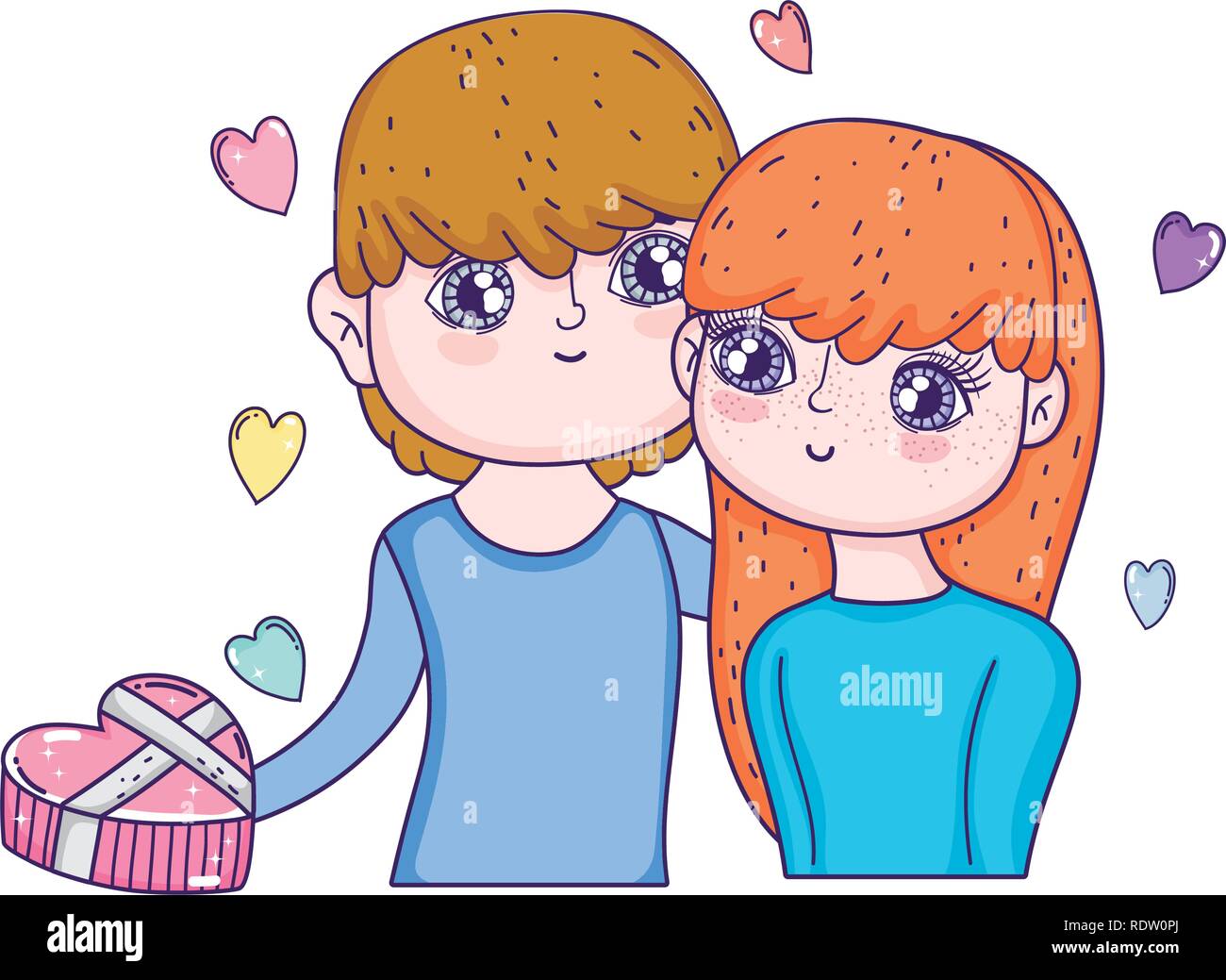 Female teen floating Stock Vector Images - Alamy