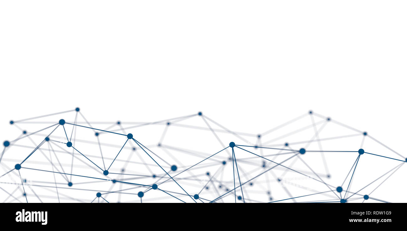Network abstract background white hi-res stock photography and images ...